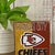 Kansas City Chiefs Square Wood Sign 4 1/2 X 4 1/2 X3/4 Shelf-sitter ...