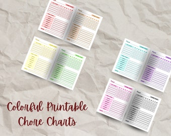 Daily and Weekly Chore Chart - Etsy
