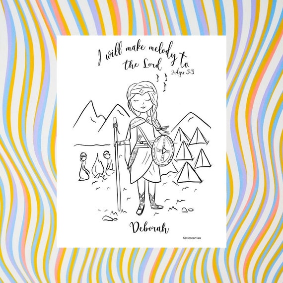 Coloring Pages Women Of The Bible