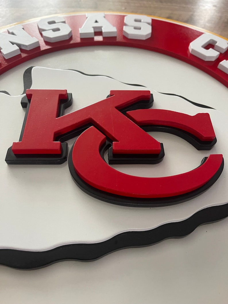 Kansas City Chiefs Wooden Sign - Etsy