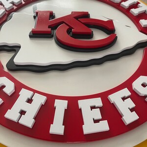 Kansas City Chiefs Wooden Sign - Etsy