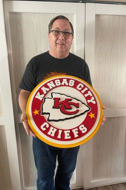 Kansas City Chiefs Wooden Sign - Etsy