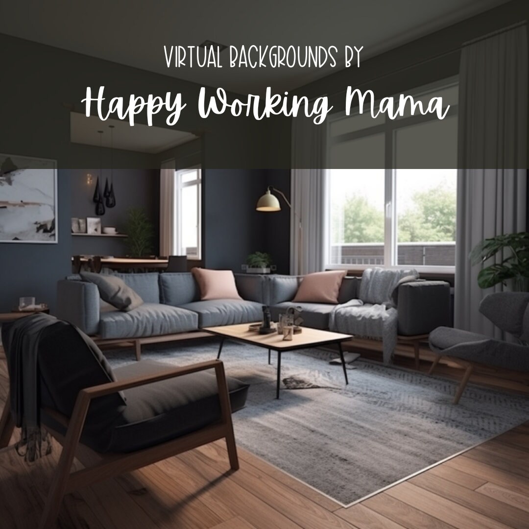 5 Virtual Background Images (BUNDLE) | 5 Original Backgrounds for ...