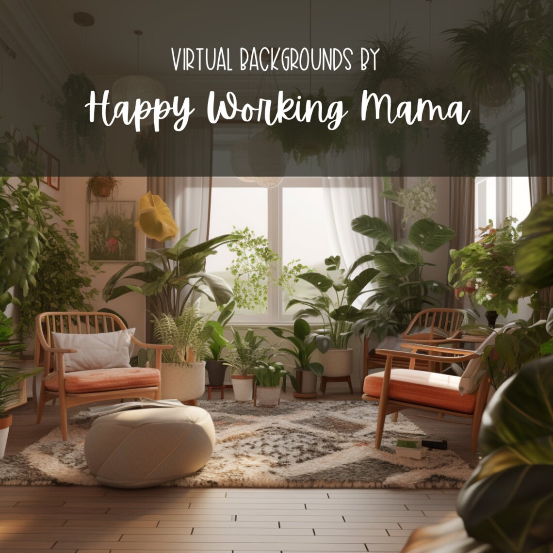 5 Virtual Background Images (BUNDLE) | 5 Original Backgrounds for ...