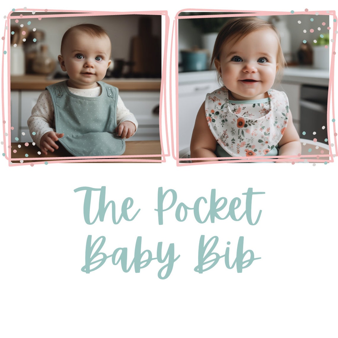 DIY Baby Bib Tutorial With Patterns 3 Bib Styles Tutorials & Patterns ...