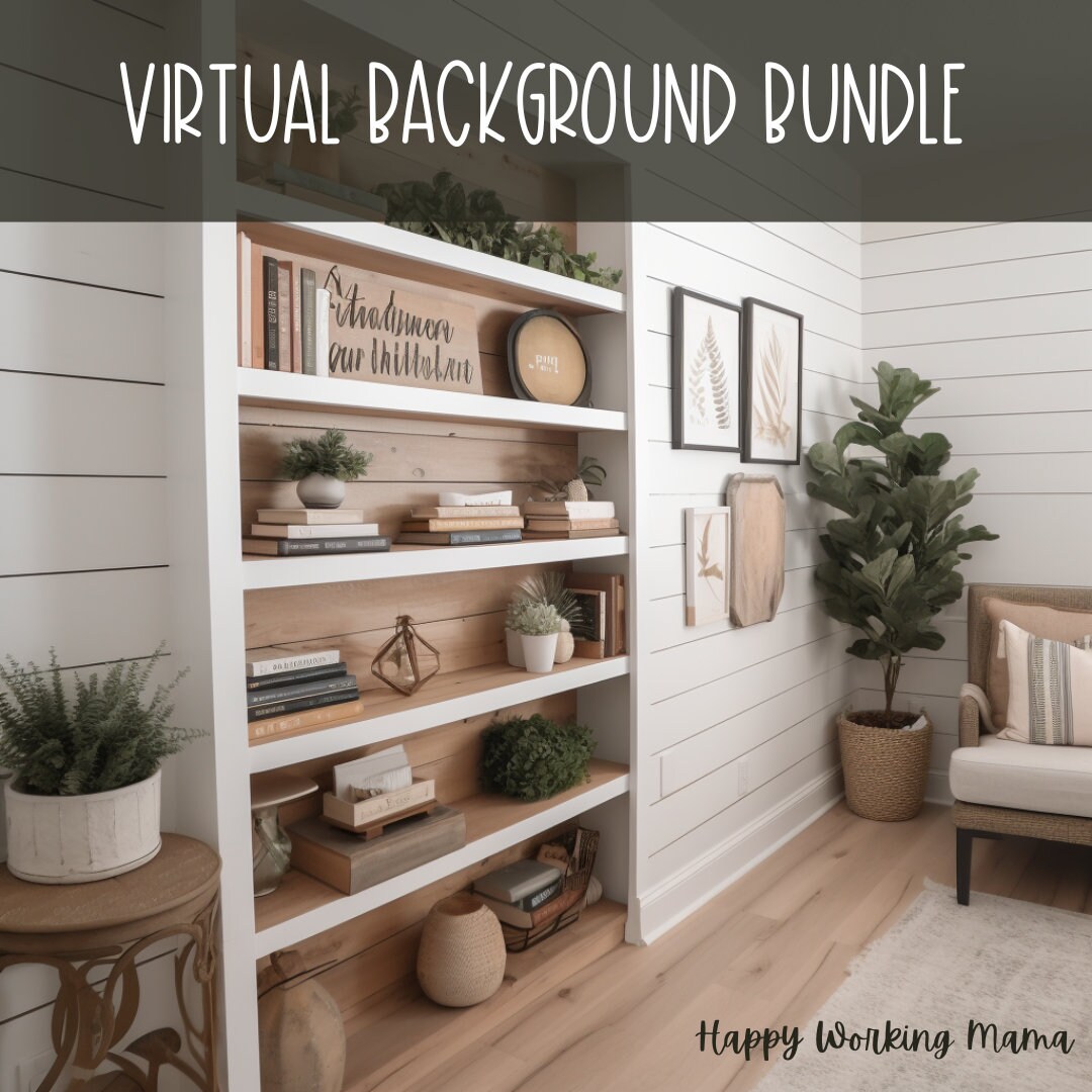 5 Virtual Background Images BUNDLE 5 Original Realistic - Etsy Canada