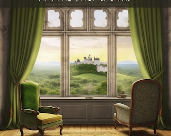 Virtual Background Image French Style Living Room Background for Zoom ...