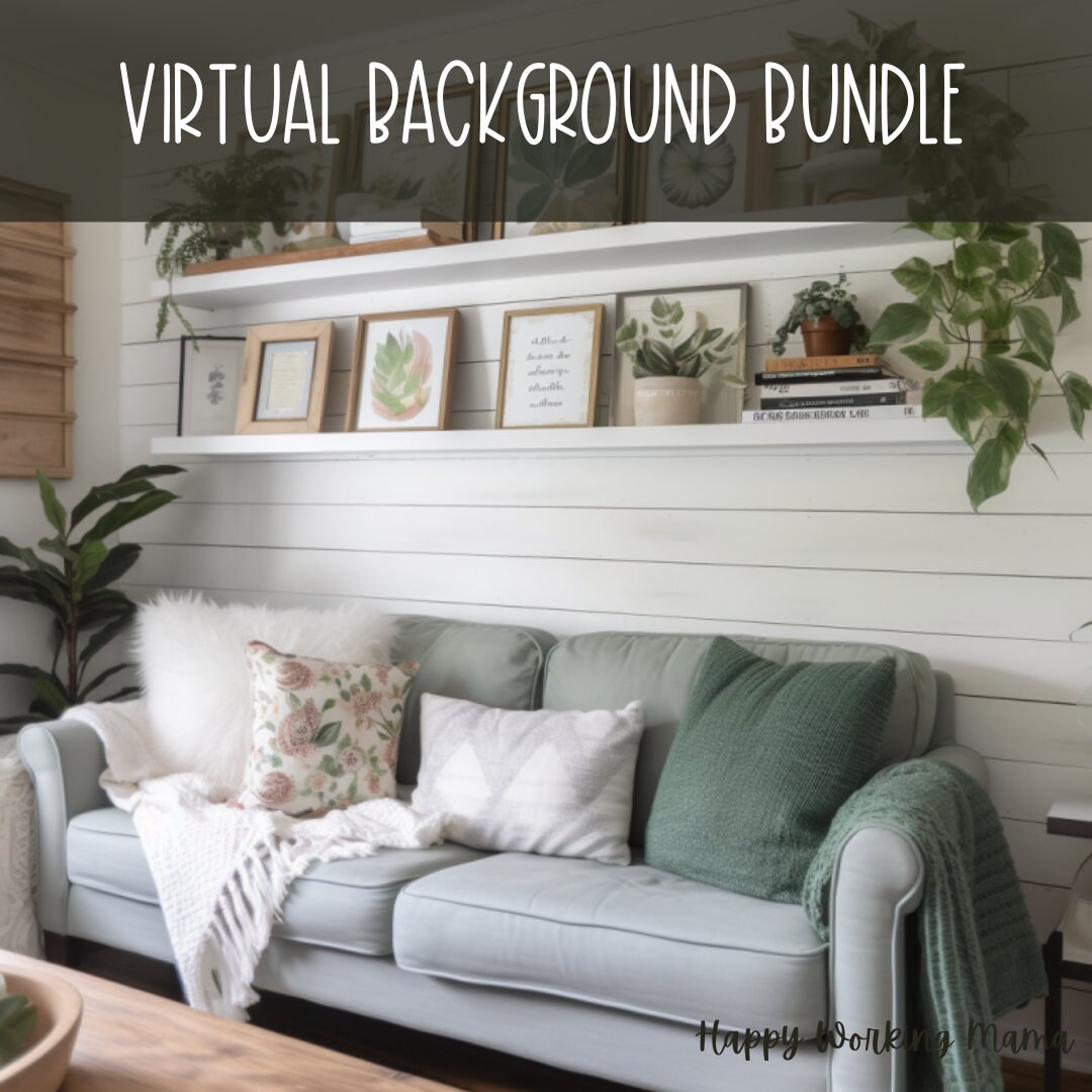 5 Beautiful Modern Farmhouse Virtual Background Images (BUNDLE ...