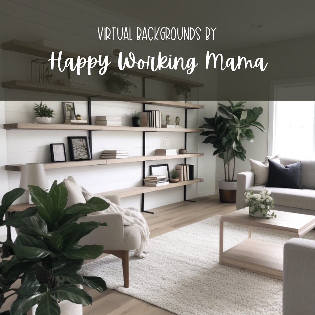 5 Minimalist Virtual Background Images BUNDLE 5 Original Minimalist ...