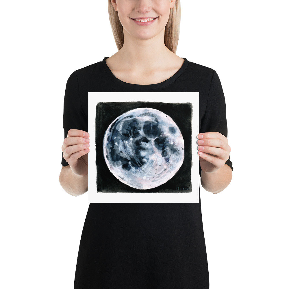 Full Moon / Astronomy Mystic Nature Wiccan Cabin Camp Decor Outdoor ...