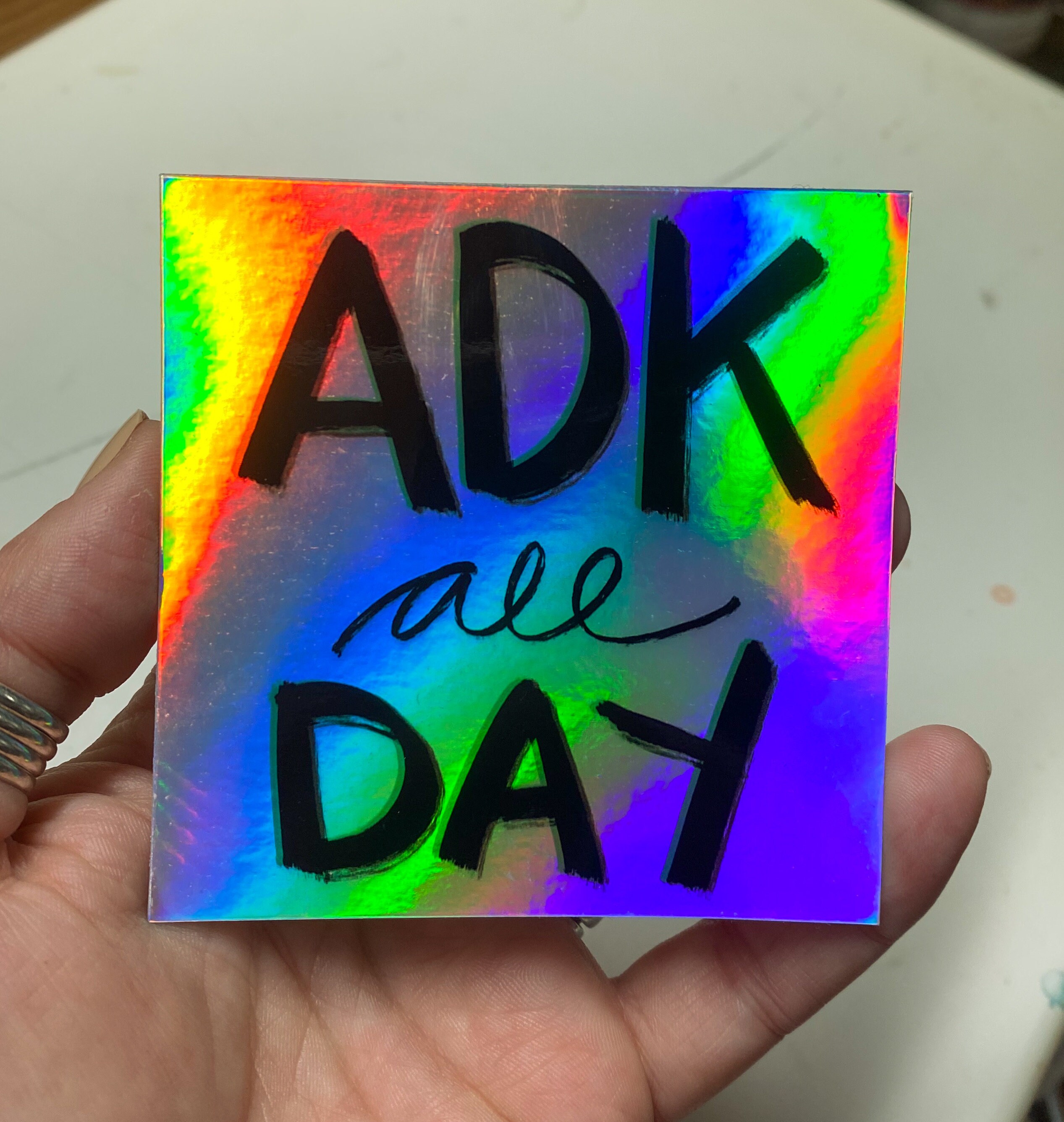 ADK All Day / Holographic Adirondacks Mountain Life High Peaks 46er ...