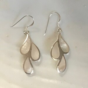 Stunning Very Large Teardrop Natural White Mother of Pearl - Etsy