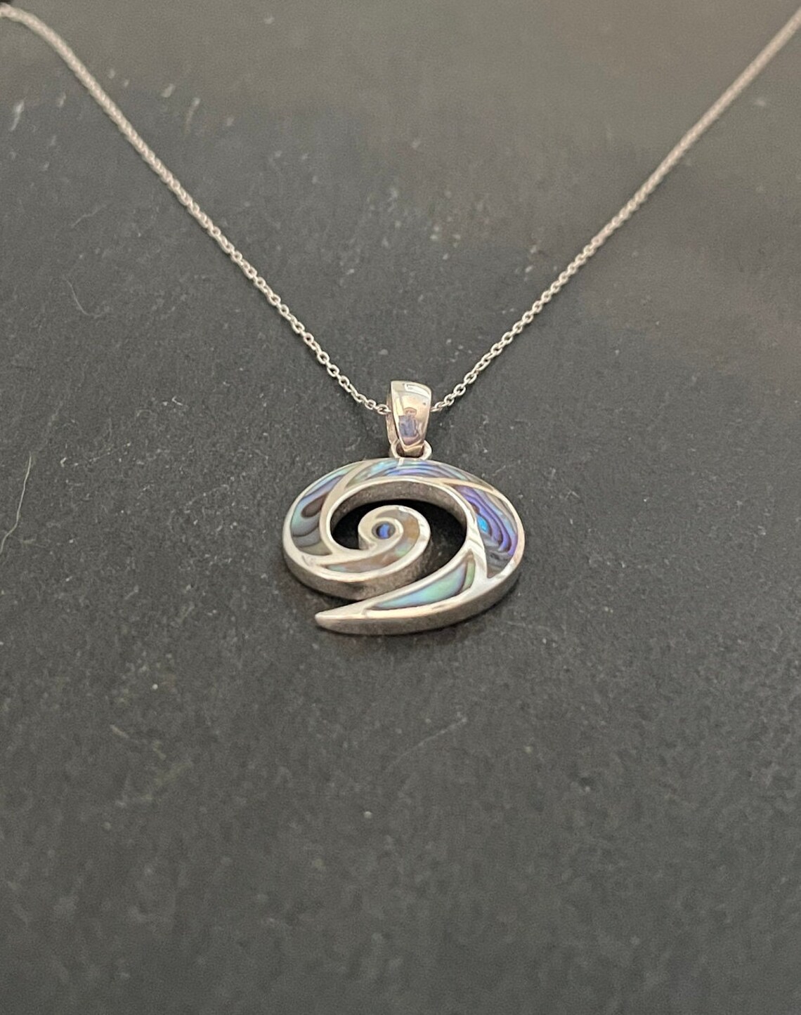 Gorgeous Mosaic Natural Green Paua Shell/abalone and 925 - Etsy UK