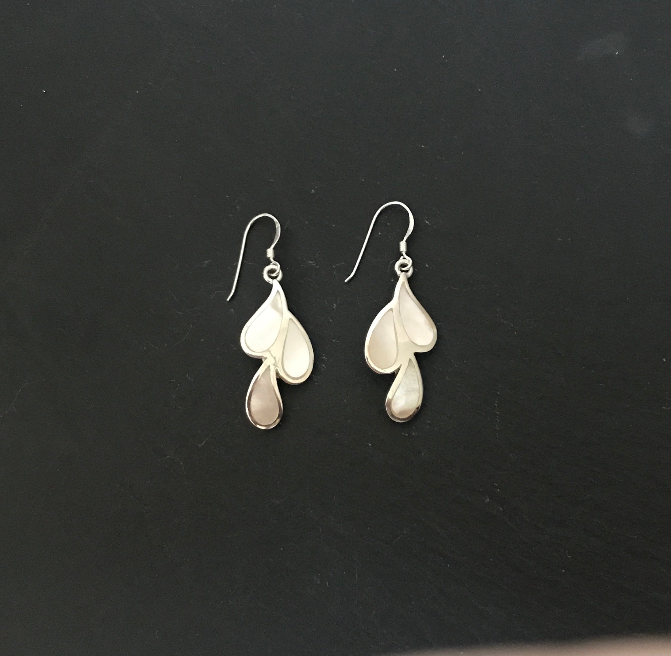 Stunning Very Large Teardrop Natural White Mother of Pearl - Etsy