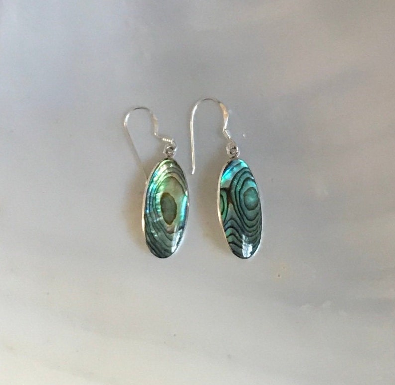 Beautiful Large Natural Green Paua Shell/abalone and 925 - Etsy UK