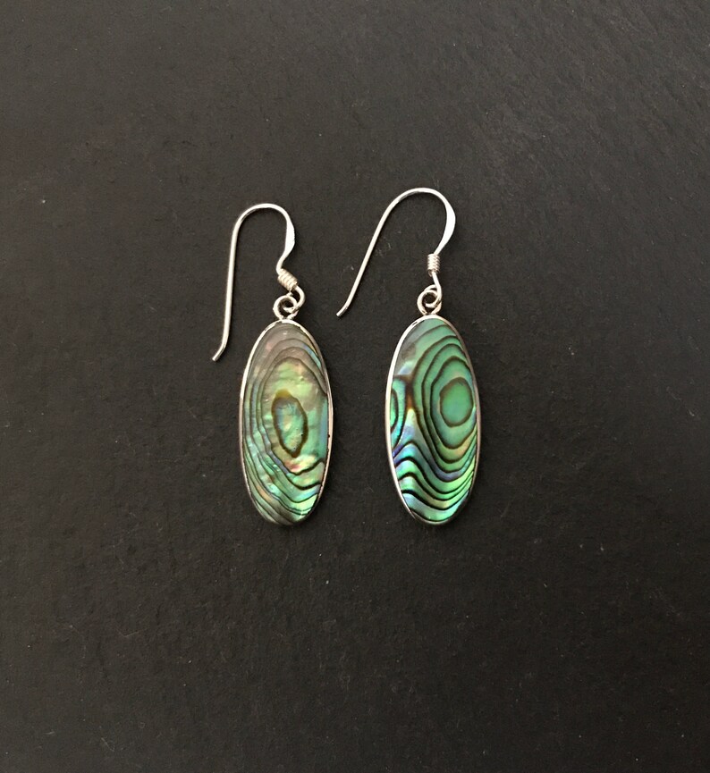 Beautiful Large Natural Green Paua Shell/abalone and 925 - Etsy UK