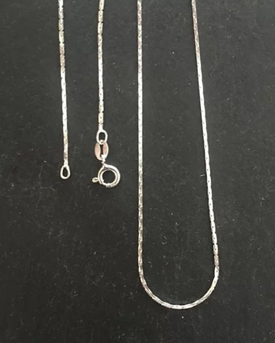 Gorgeous Delicate 925 Sterling Silver Shiny 16 Chain - Etsy UK