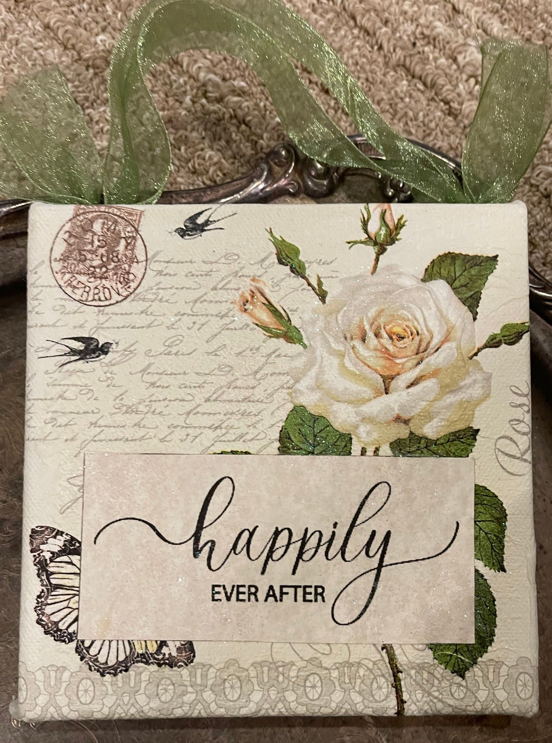 Decoupage Handmade Sayings Signs Wedding Favors - Etsy