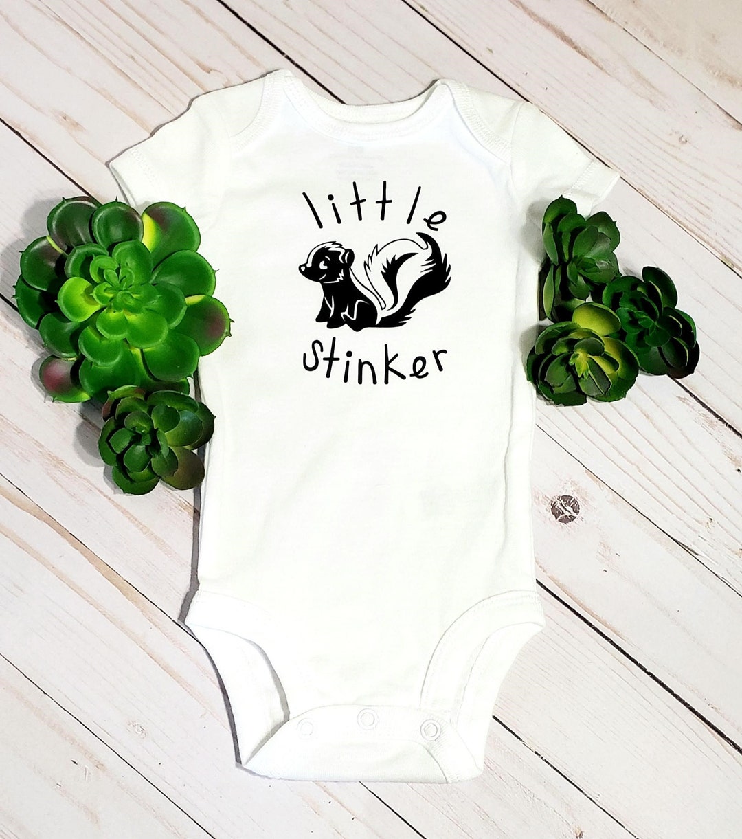 Little Stinker Newborn Baby Bodysuit, Baby Onesie, Infant Bodysuit, Baby Clothing, Baby Shower ...