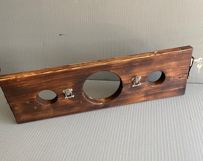 Wooden BDSM Neck and Wrist Restraining Stocks Pillory - Etsy