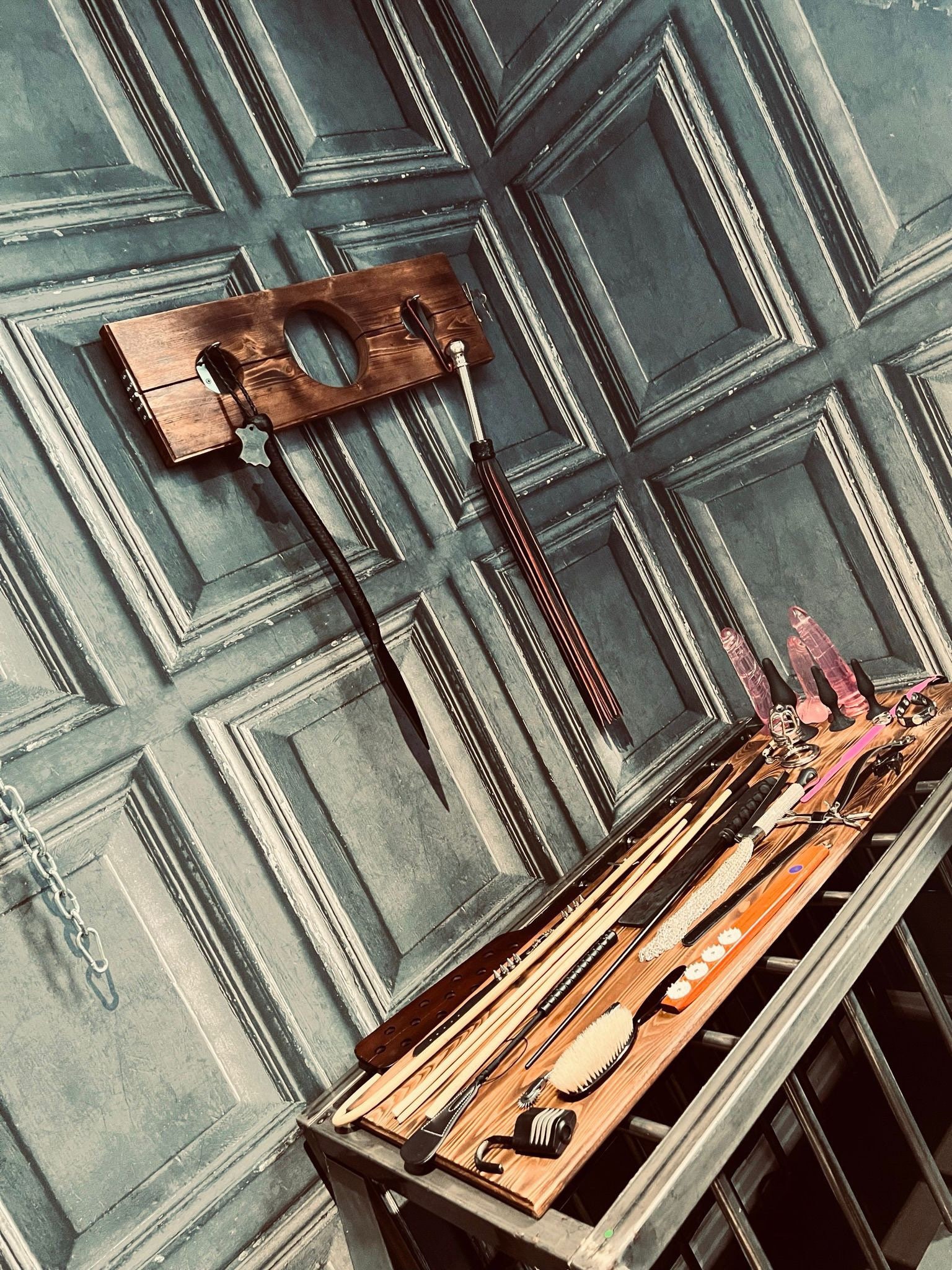 Wooden BDSM Neck and Wrist Restraining Stocks Pillory - Etsy