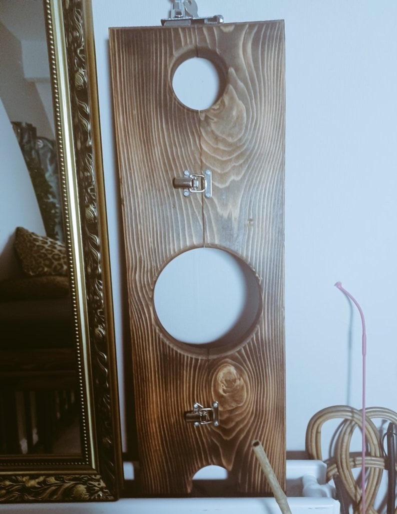 Wooden BDSM Neck and Wrist Restraining Stocks Pillory - Etsy UK