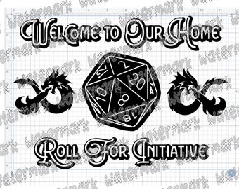 Roll Initiative Svg - Etsy