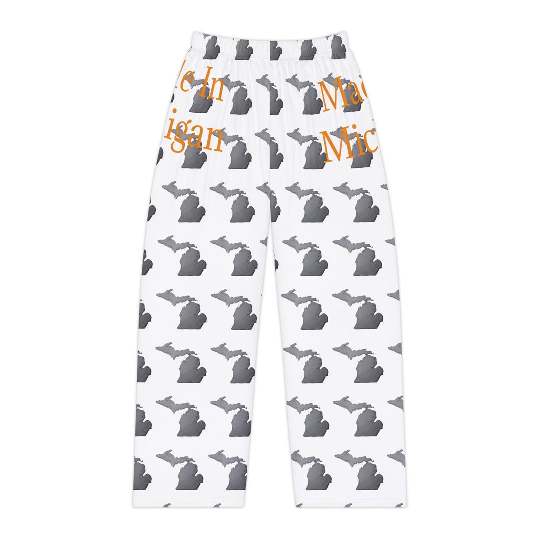 Cozy Michigan Pajama Pants, Women's Lounge Wear, Sleepwear Gift, Home ...