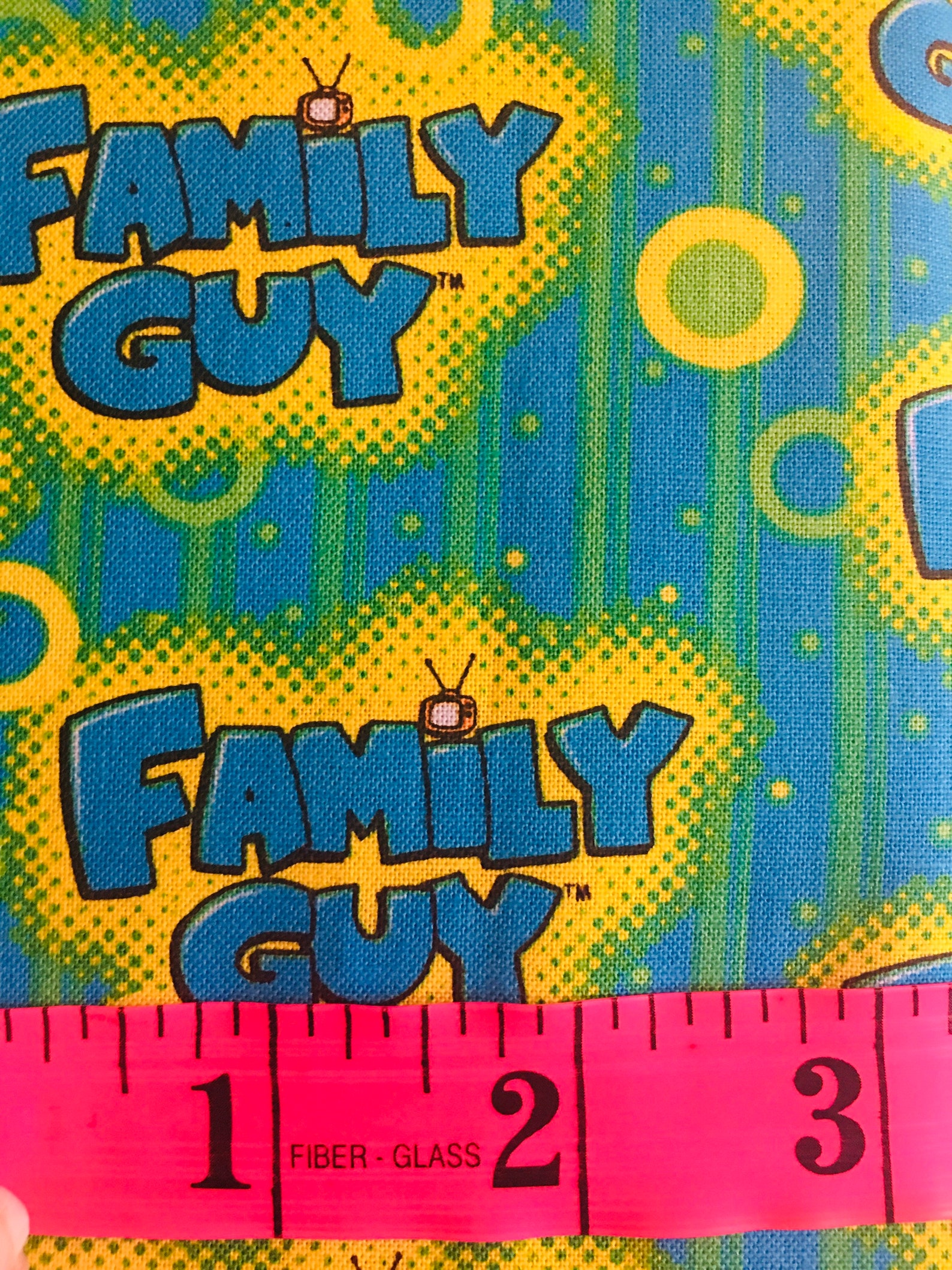 Family Guy Fabric 100% Cotton. Perfect for Quilting Masks | Etsy