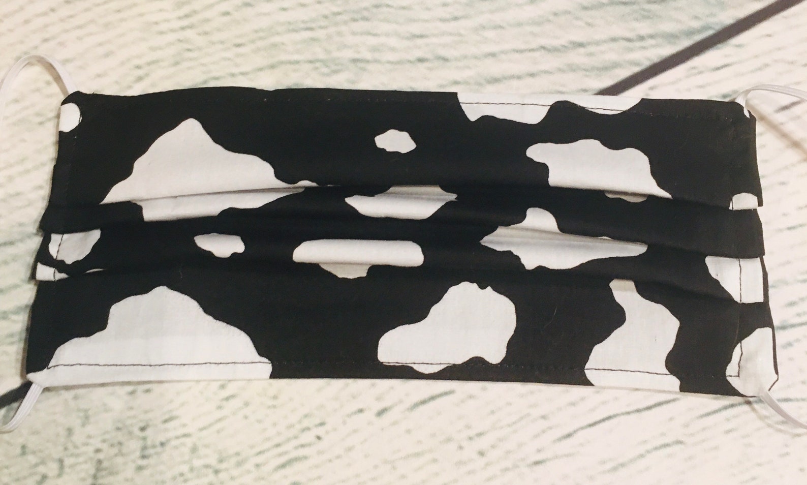 Cow Print Face Mask Adult or Child Size. 100% Cotton. | Etsy