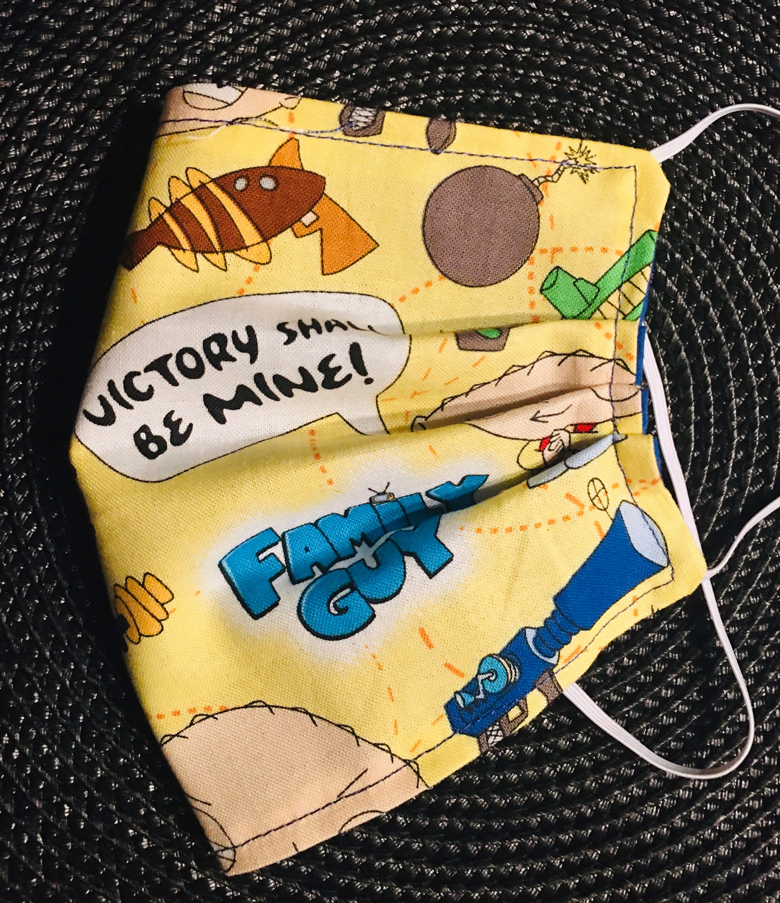 Family Guy face mask. 100% cotton washable made in Canada | Etsy
