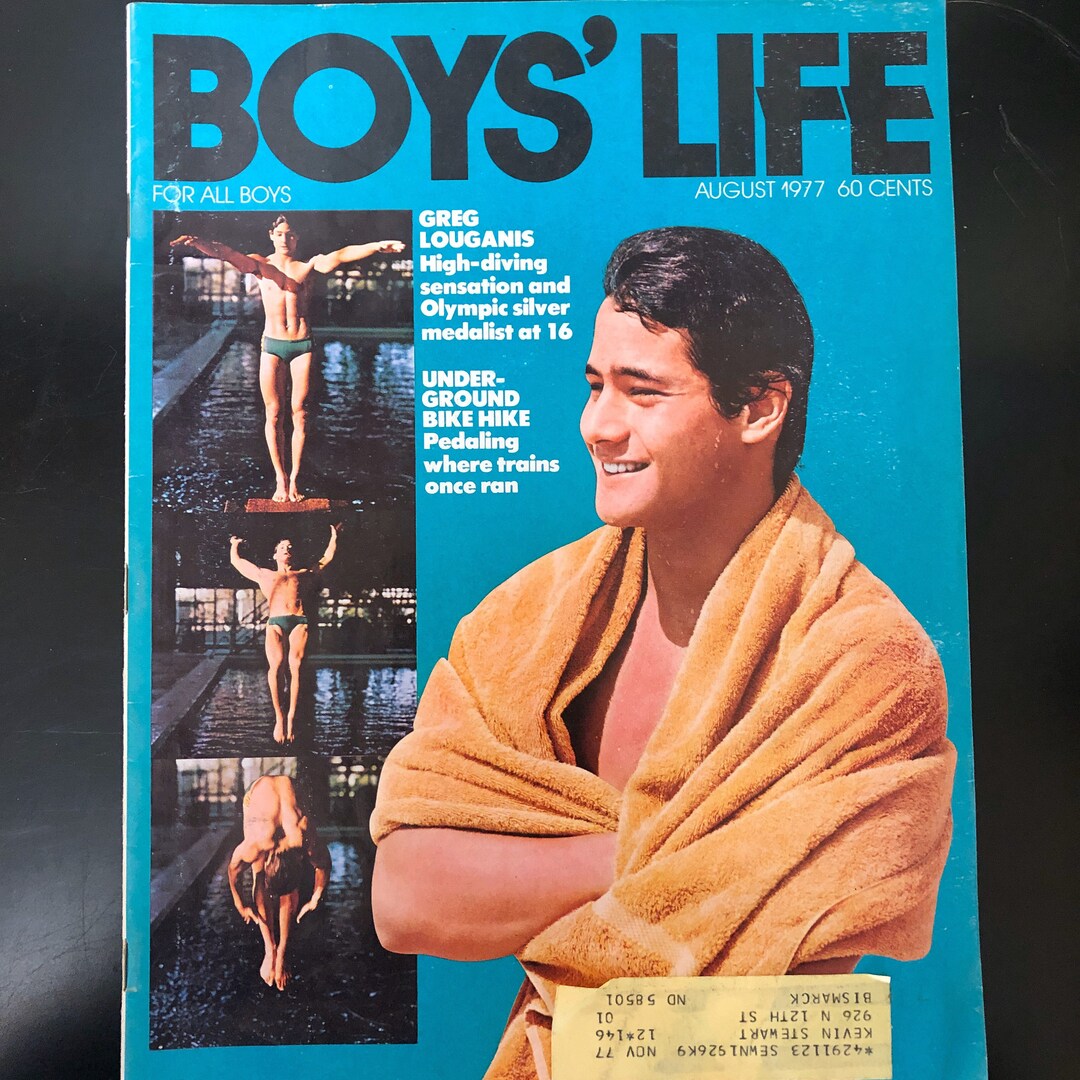 Vintage August 1978 Boys Life Magazine Geg Louganis - Etsy