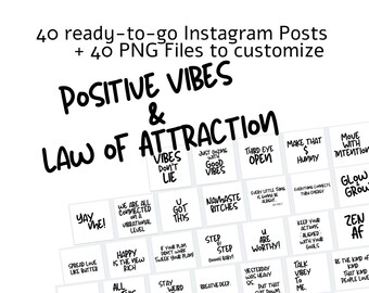 Law of Attraction - Etsy