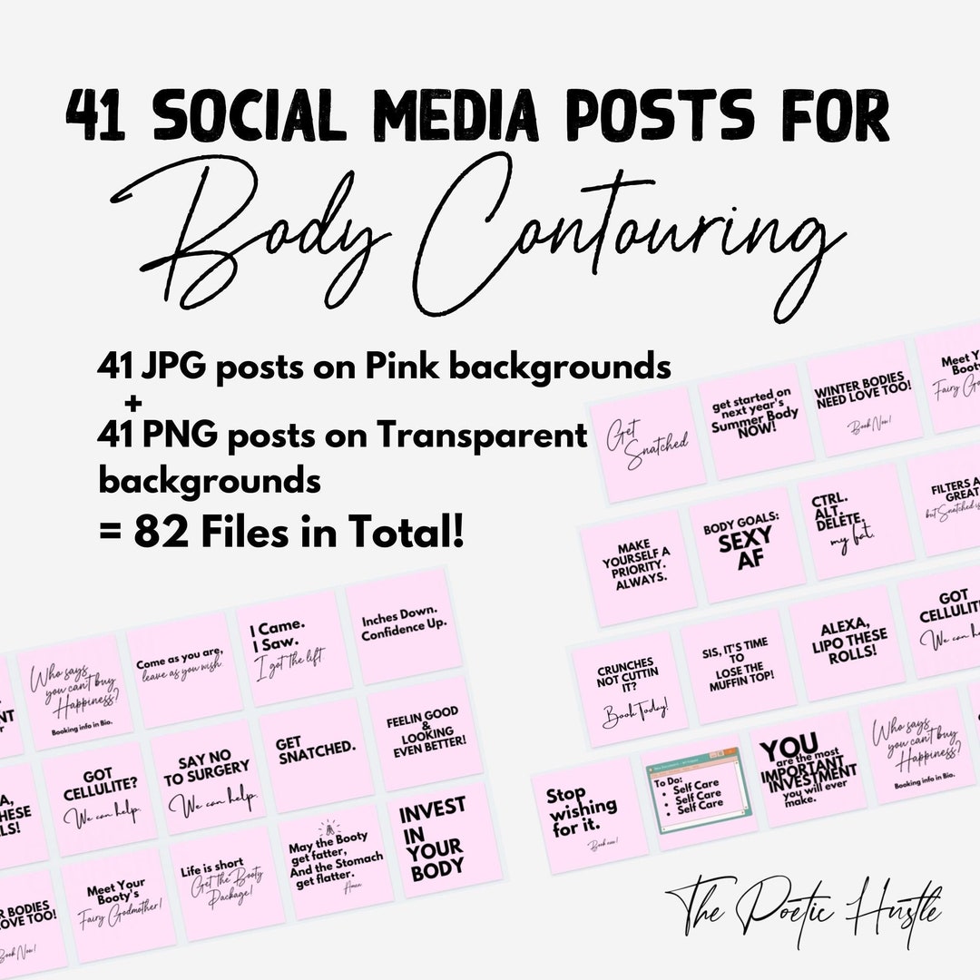 Body Contouring Branding, IG Branding, Beauty Business Branding, Social ...