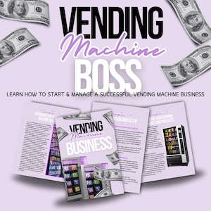 How to Start & Run a Successful Vending Machine Business | Ebook PDF ...