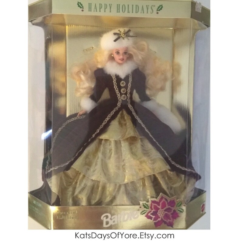 Dolls Happy Holidays Barbie 1996 Special Edition Mint Condition NRFB ...