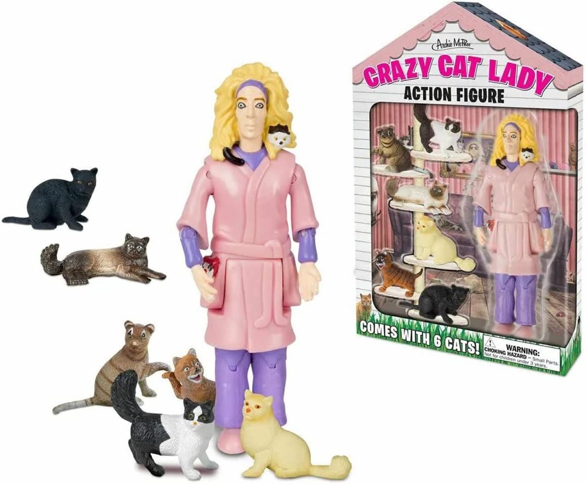 Crazy Cat Lady Comic