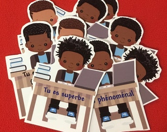 French Language Stickers - Etsy
