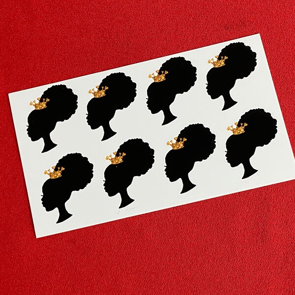 Afro Puff Stickers - Etsy