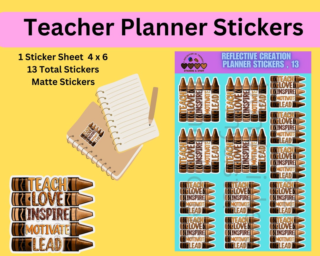 School Supplies, Stickers, Black Girl Magic, African American Stickers ...