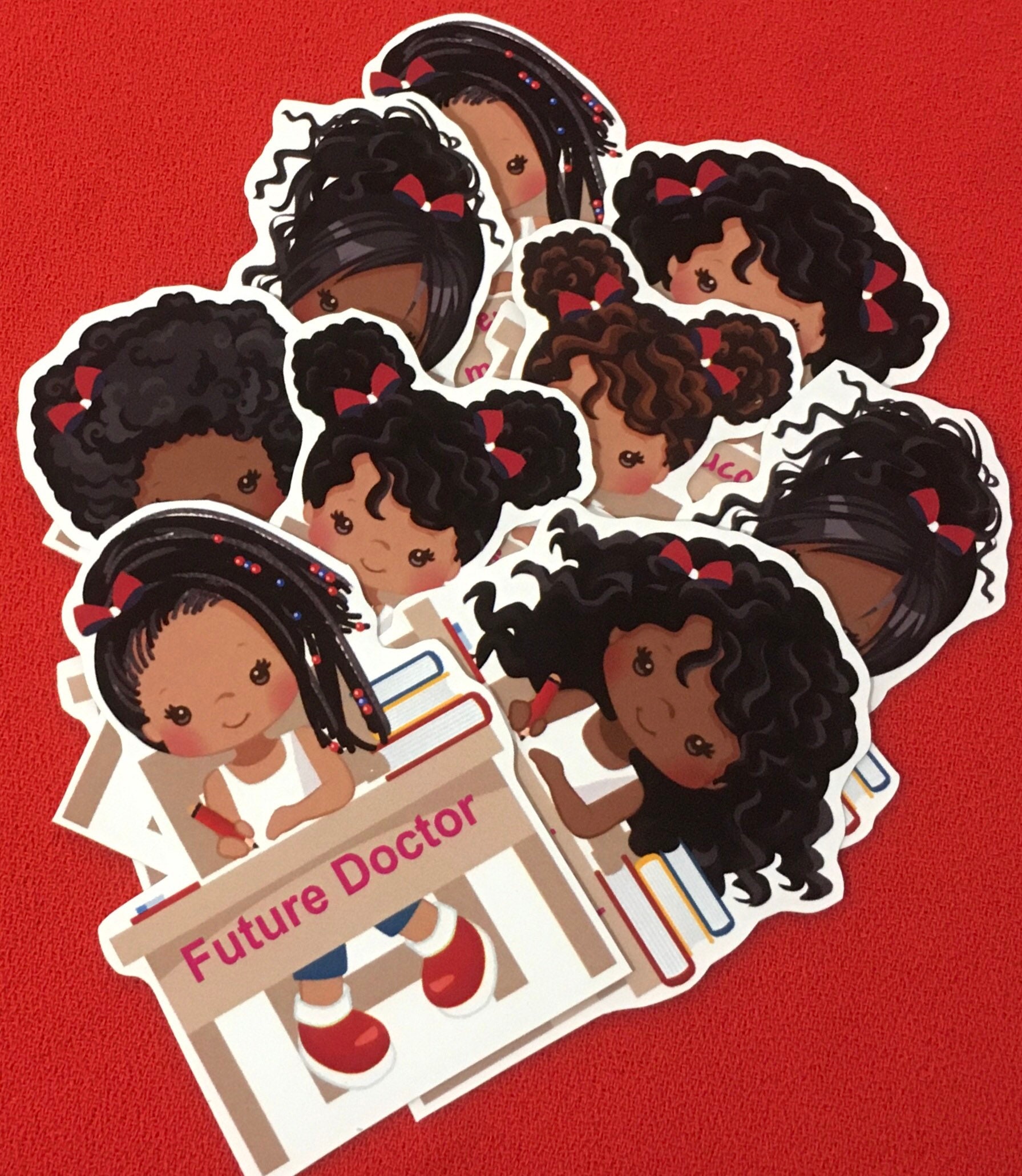 African American Stickers Motivational Stickers Melanin | Etsy