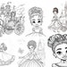 Princess Coloring Pages, Black Girl Magic, Coloring Activity, African ...