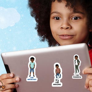 Inspirational Stickers African American Black Girl Magic Stickers ...