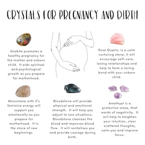 Pregnancy and Birth Crystal Set Baby Shower Gift Mum to Be Present ...