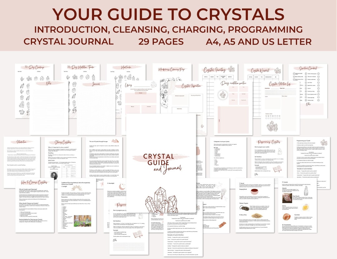Crystal Guide Crystal Journal Gemstone Information Crystal Inventory ...