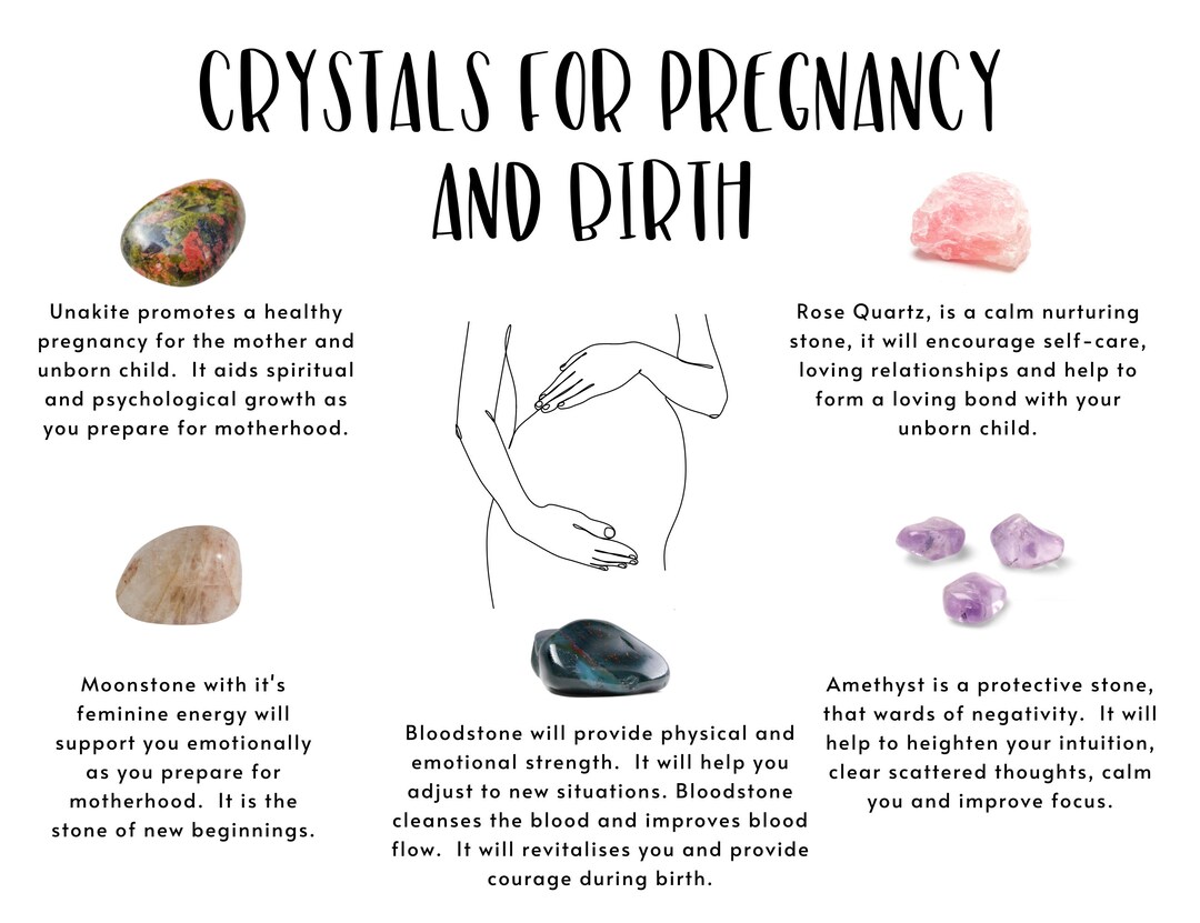 Pregnancy and Birth Crystal Set Baby Shower Gift Mum to Be Present ...