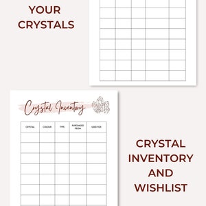 Crystal Guide Crystal Journal Gemstone Information Crystal Inventory ...