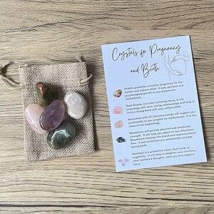 Pregnancy and Birth Crystal Set Baby Shower Gift Mum to Be Present ...