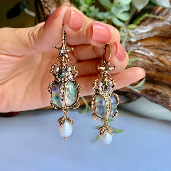 Unique Bug Earrings - Etsy