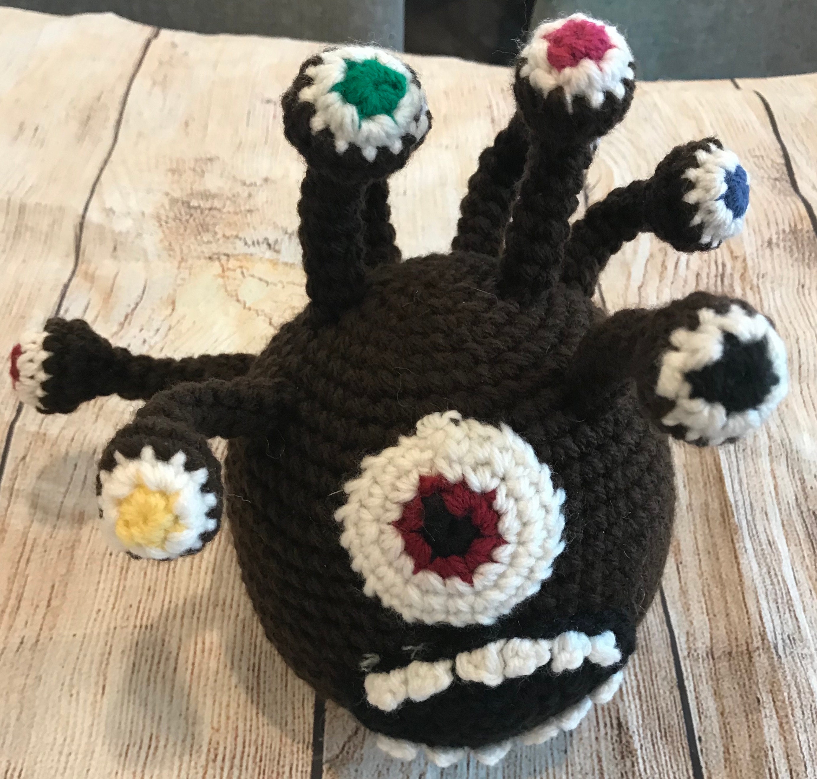Crochet Beholder Plushie PDF Pattern - Etsy